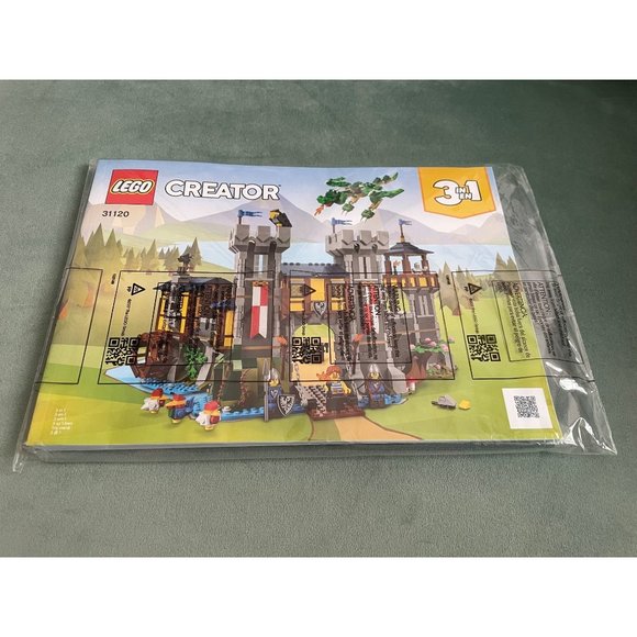 Lego | Toys | Lego Medieval Castle 3in Instruction Manual L337 | Poshmark